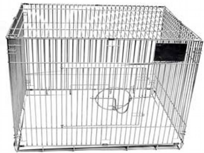 Клетка складная универсальная 600*400*400 с пласти