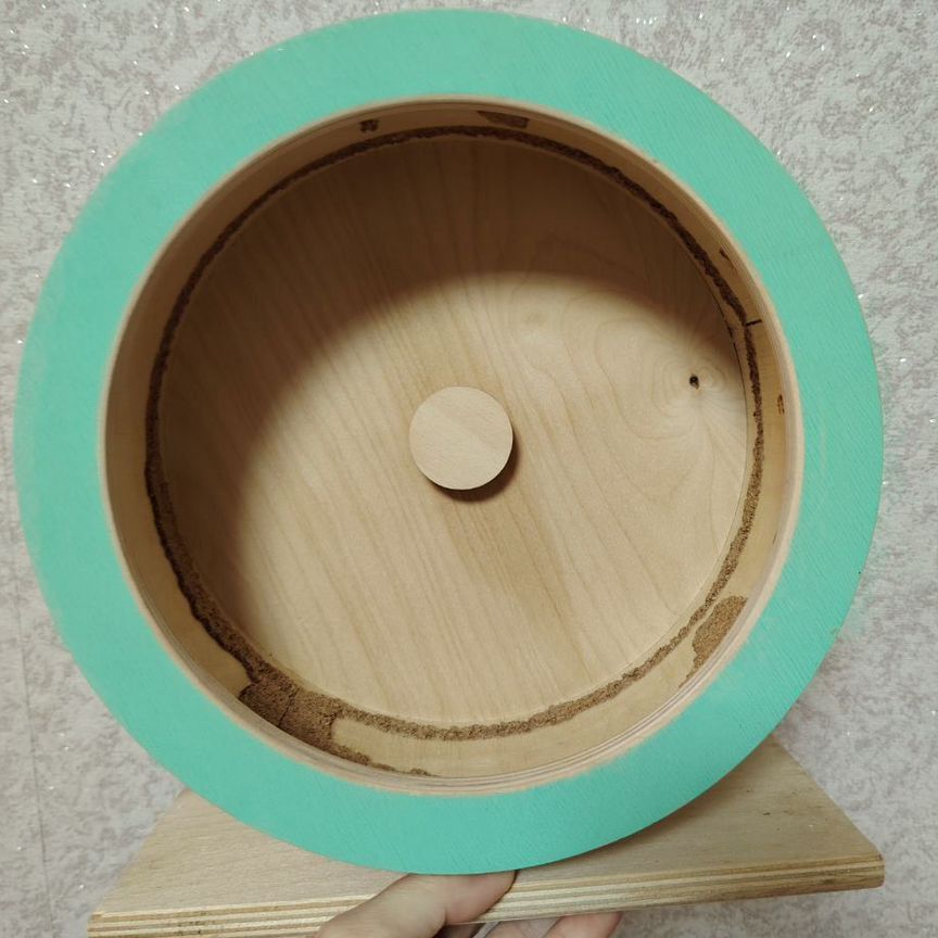 Колесо деревянное бесшумное для грызунов 25см