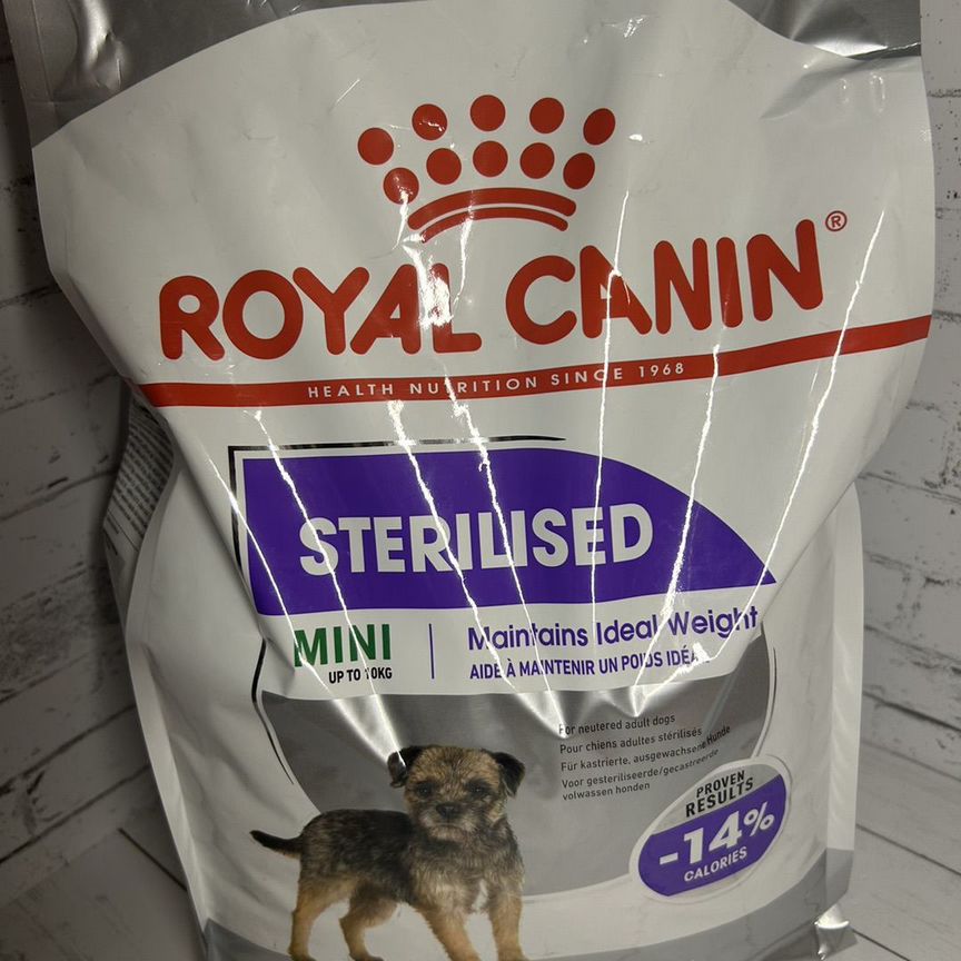 Корм для собак royal canin sterilised