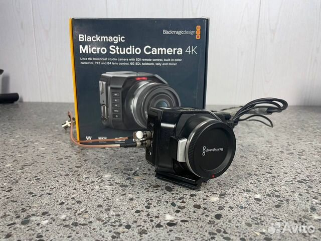 Black magic Micro Studio Camera 4k купить в Москве | Электроника | Авито