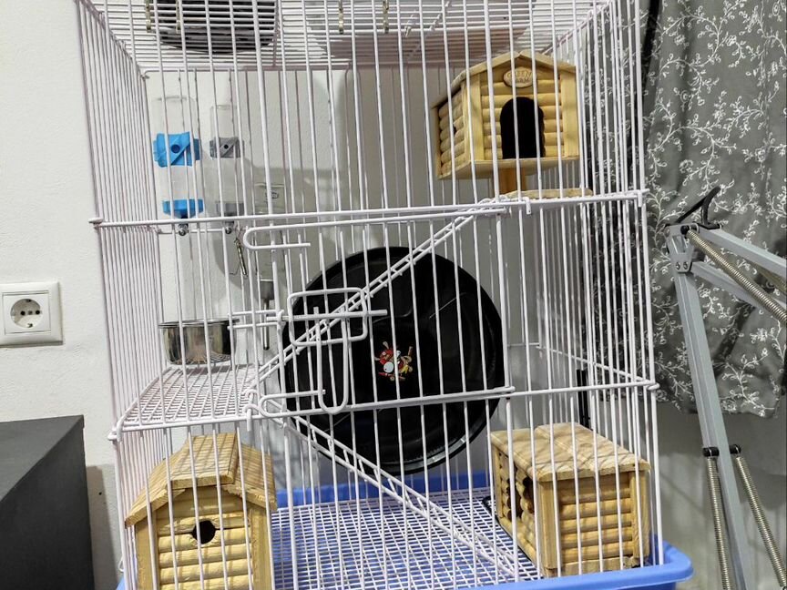 Клетка для грызунов petmax с допами