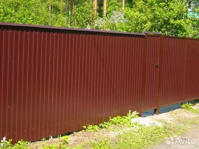 Профлист для забора цветной купить в Новосибирске | Товары для дома и ...
