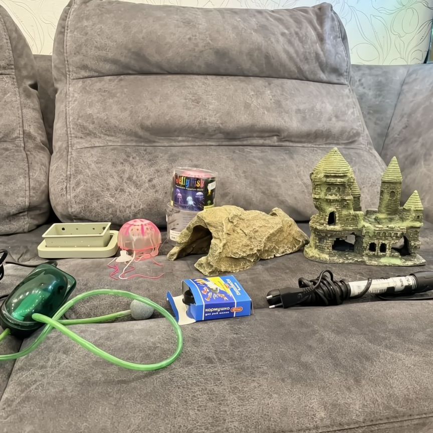 Для аквариума пакетом