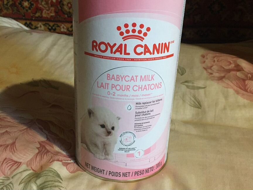 Royal Canin молочная смесь для котят