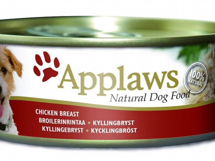Applaws консервы для собак с курицей и рисом