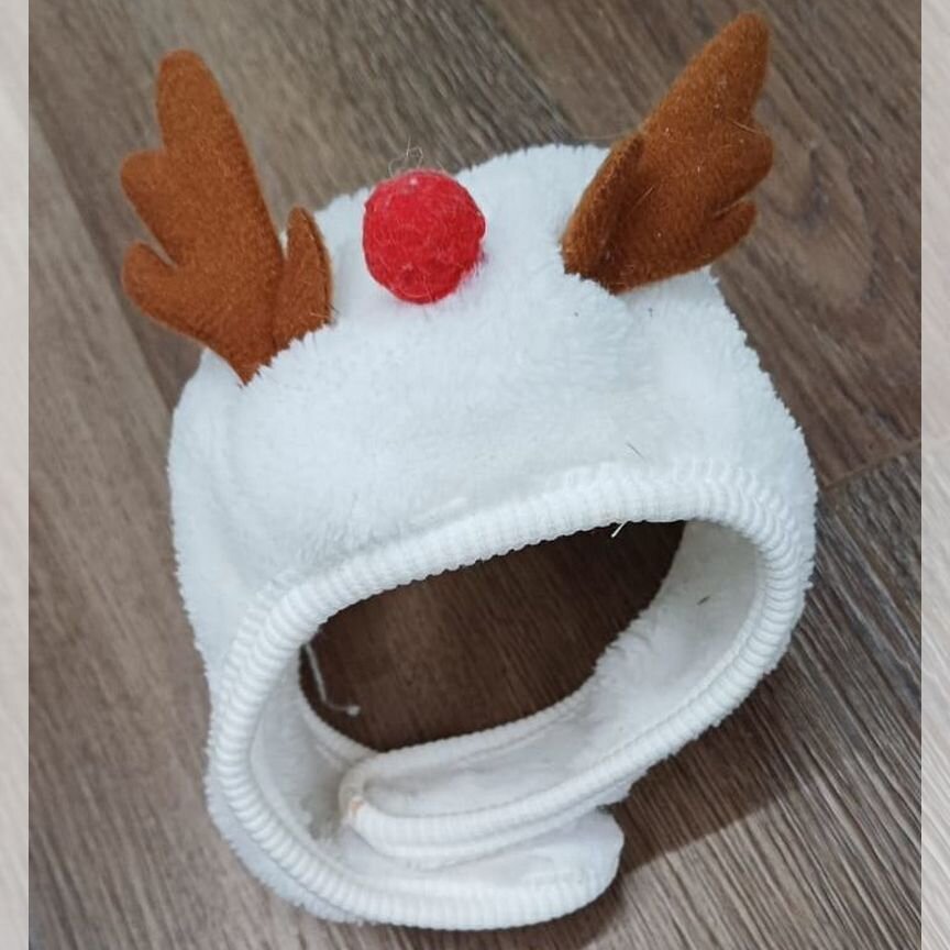 Новогодние шапочки для котика