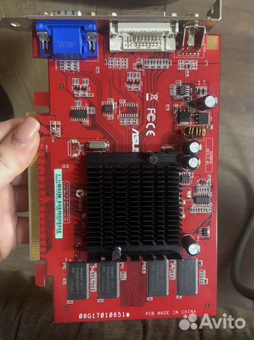 Видеокарта asus Radeon X300 купить в Электрогорске | Электроника | Авито