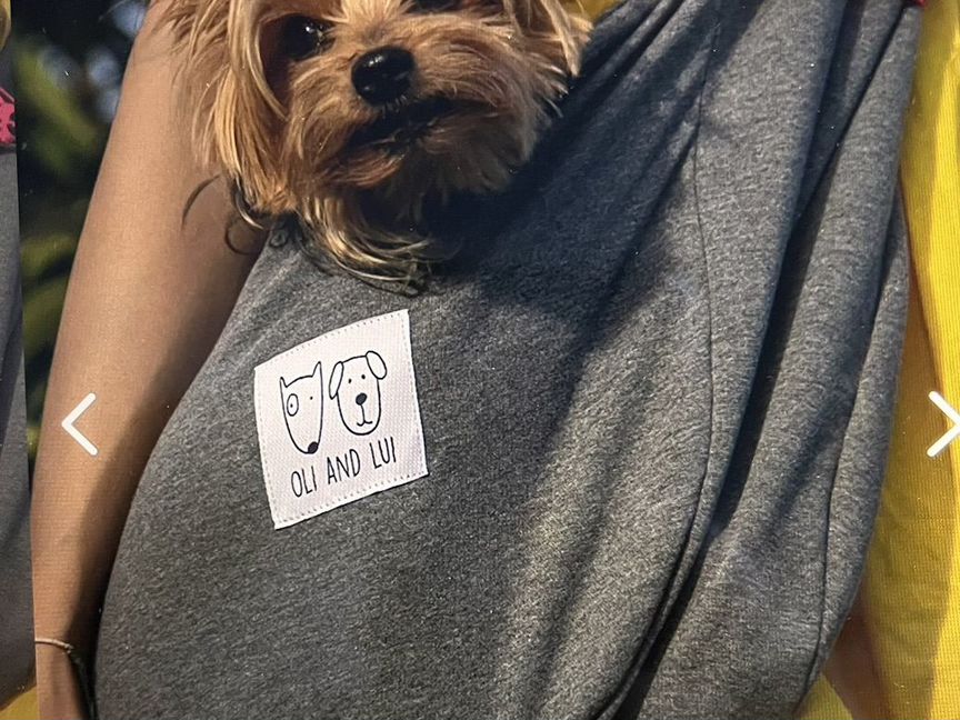 Сумка слинг для собак