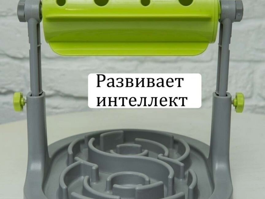 Интерактивная кормушка-игрушка для собак