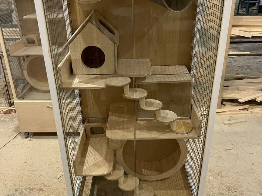 Клетка Витрина для шиншилл дегу хорька белки Р9