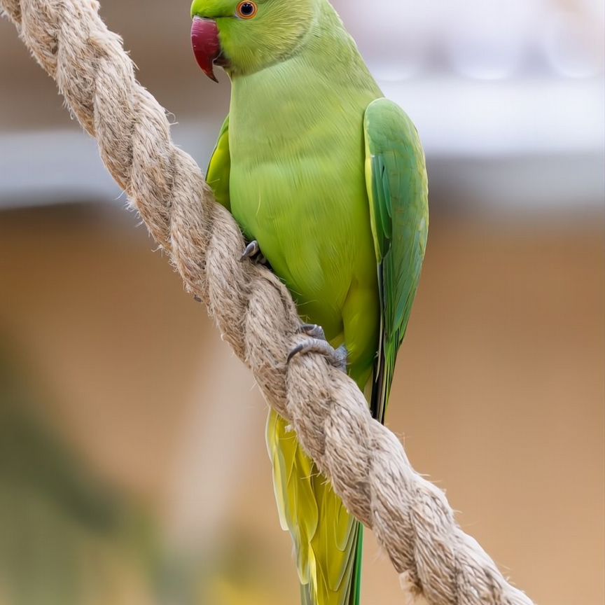 Ожереловый попугай