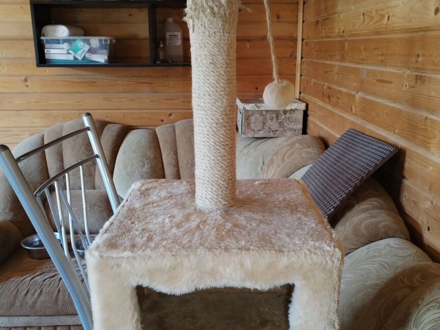 Когтеточка дом для кошки