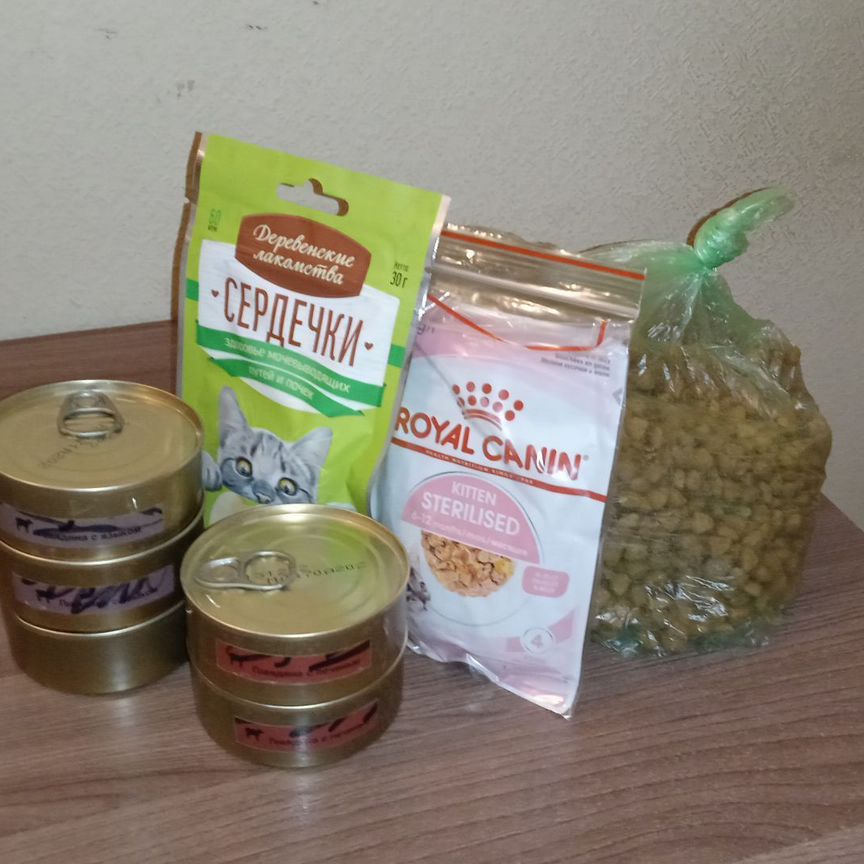 Кошачья еда
