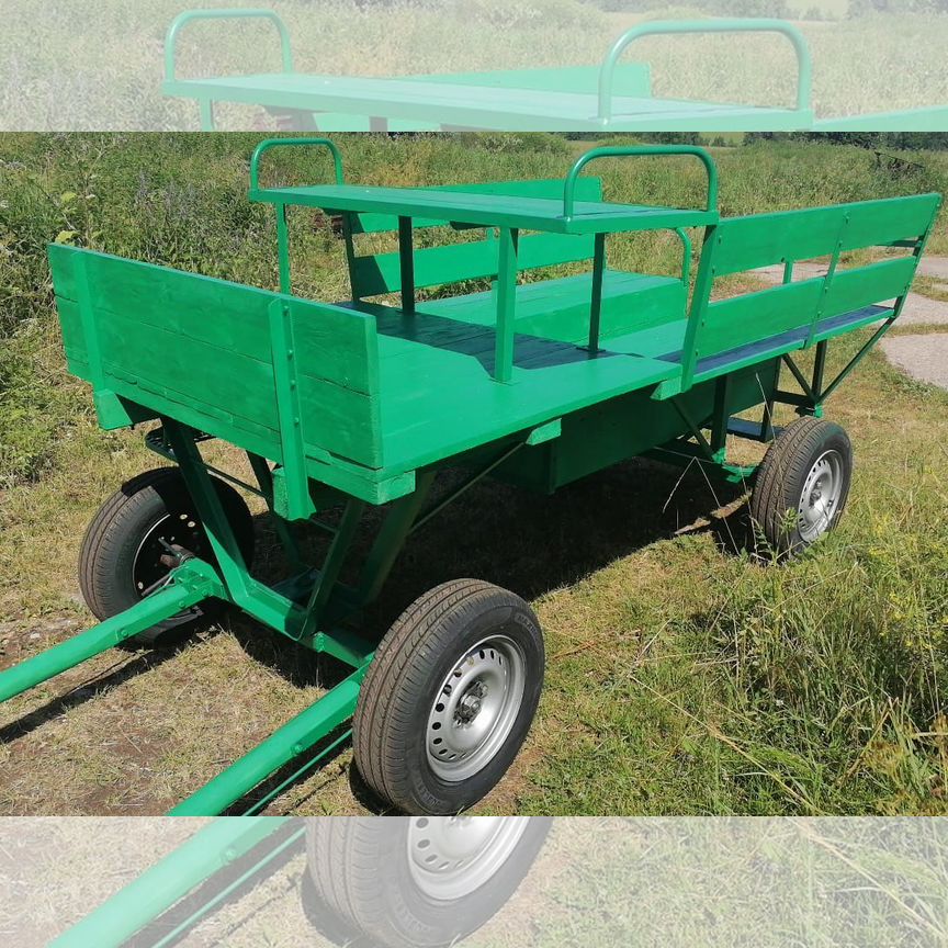 Телега грузопассажирская для лошади