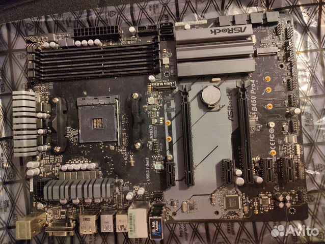 Материнская плата ASRock b450 pro4 купить в Твери | Электроника | Авито