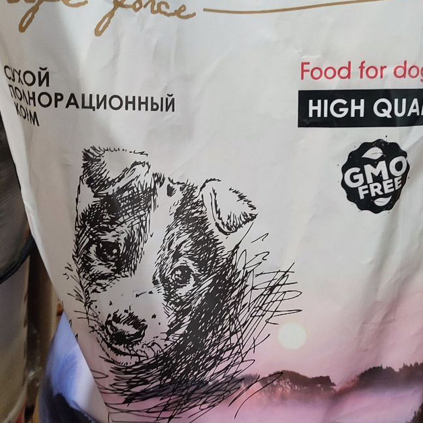 Сухой корм для щенков