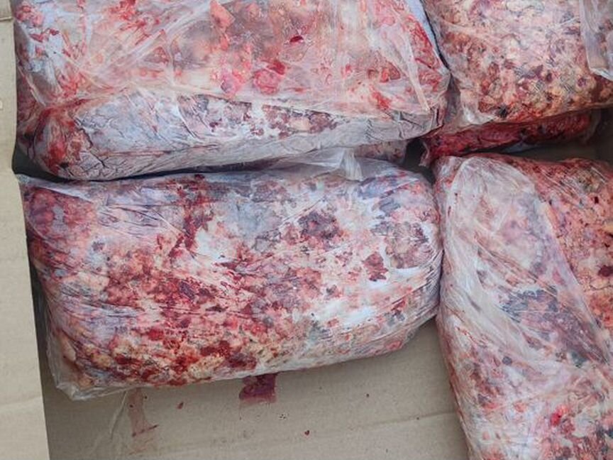 Фарш говяжий субпродукты, Фарш горбуши