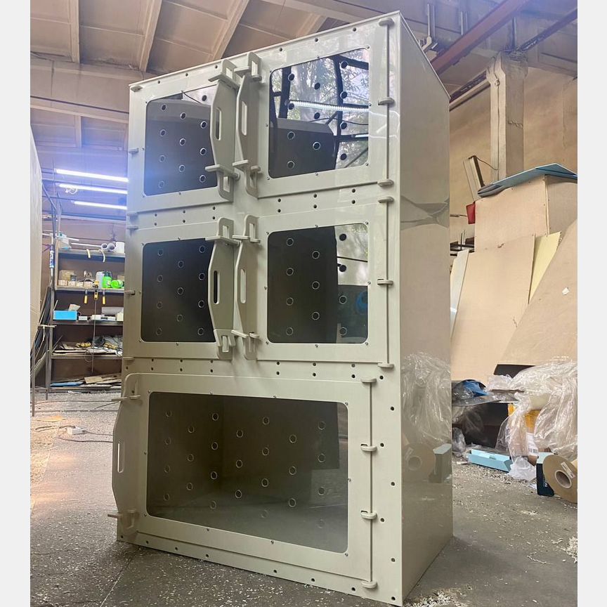 Клетка для зон ожидания WZ PP- 3.5 из полипропилен