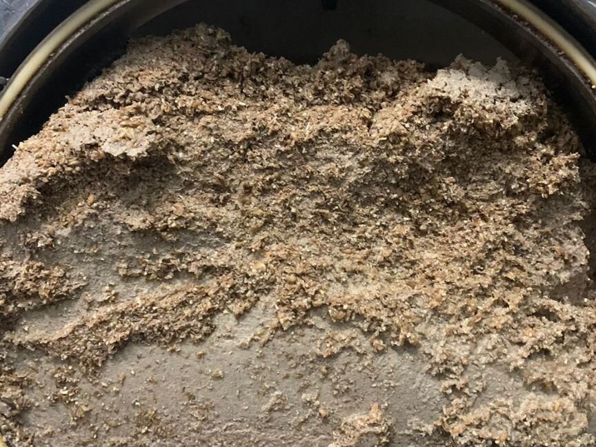 Корм для рыб. Жмых солодовый