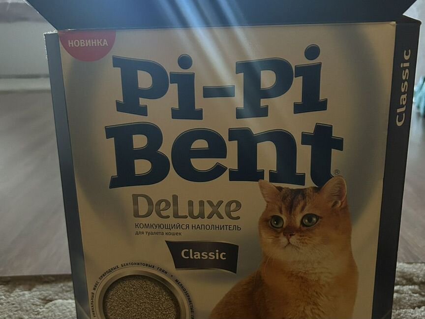 Наполнитель для кошек комкующийся Pi-Pi Bent