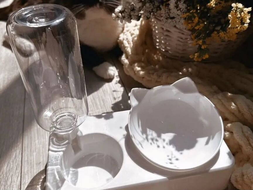 Миска поилка для собак кошек