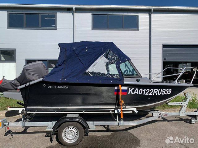 Volzhanka 46 fish с мотором Suzuki DF60ATL купить в Калининграде ...
