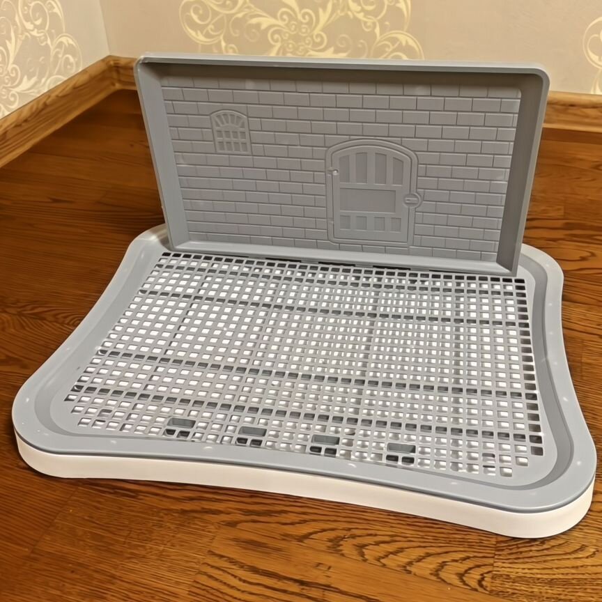 Лоток для собак со стенкой 51-39.5-25 см