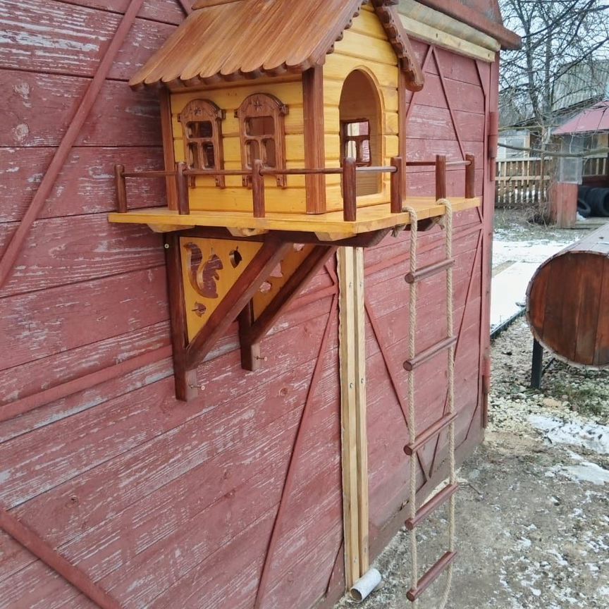 Домик для белки и птиц