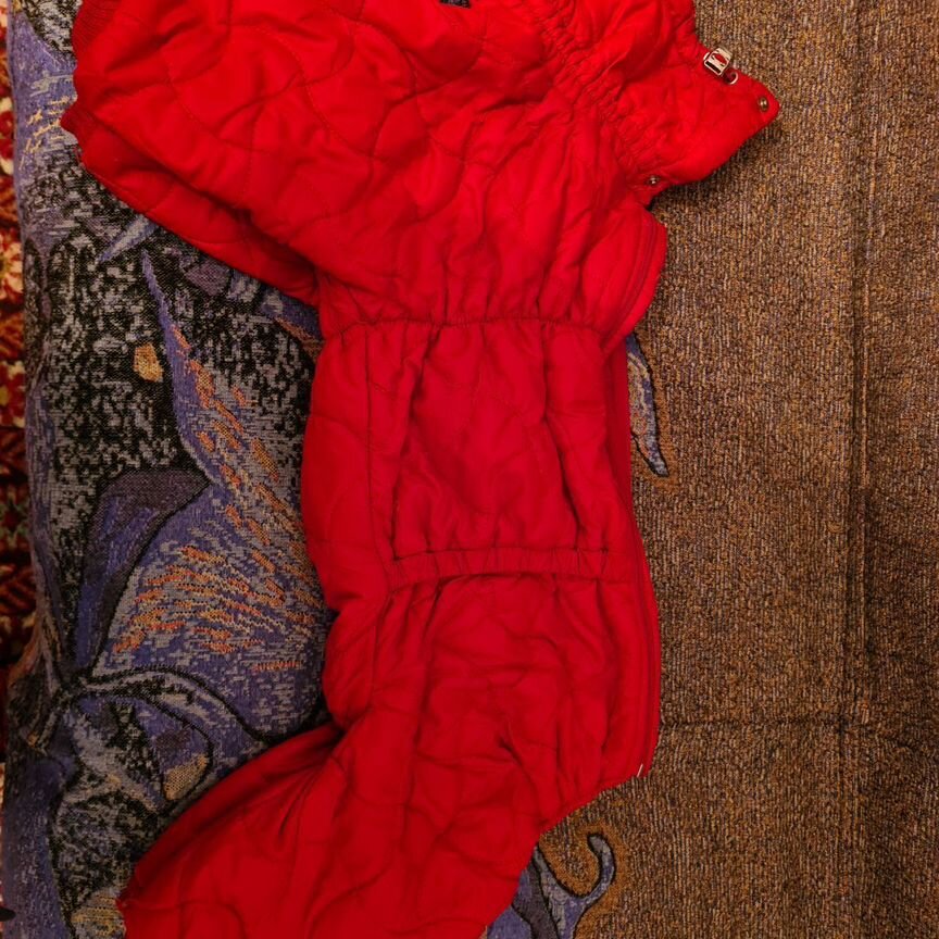 Комбинезон утепленный стеганый на суку