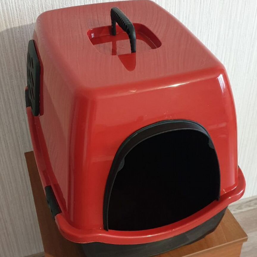 Переноска домик туалет для кошки