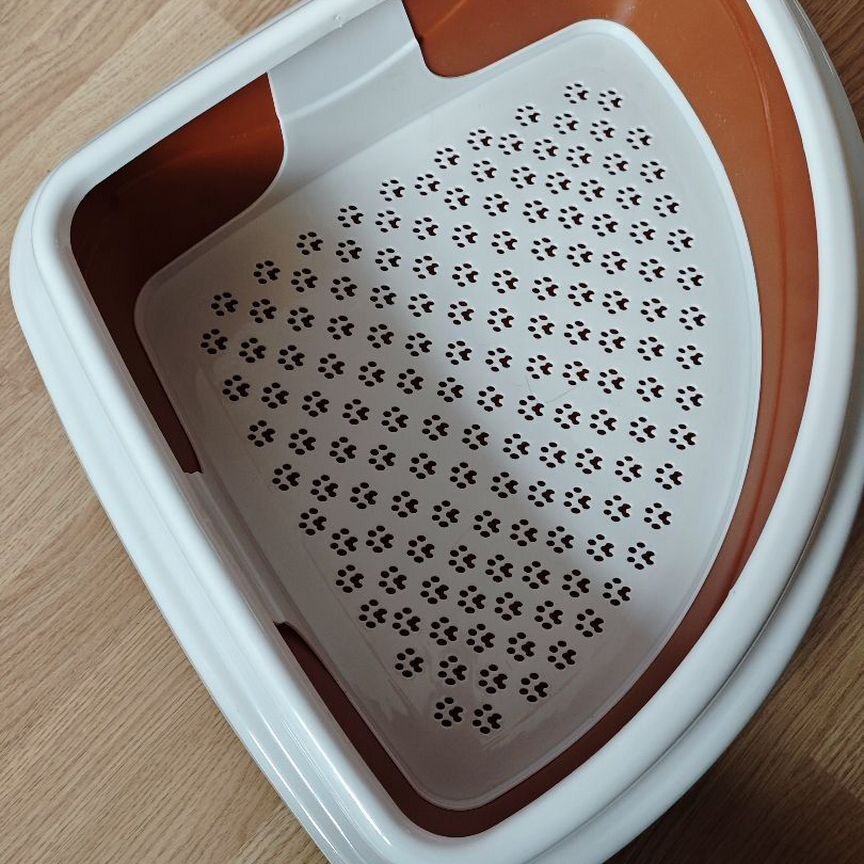 Лоток для животных угловой