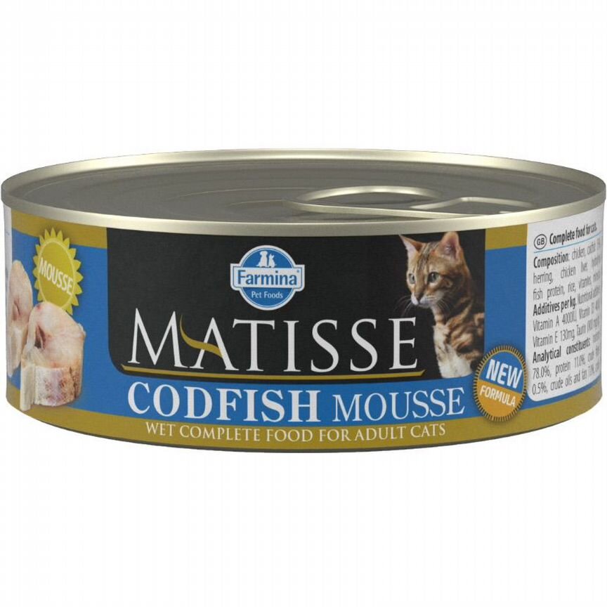 Farmina Matisse Codfish Mousse влажный корм