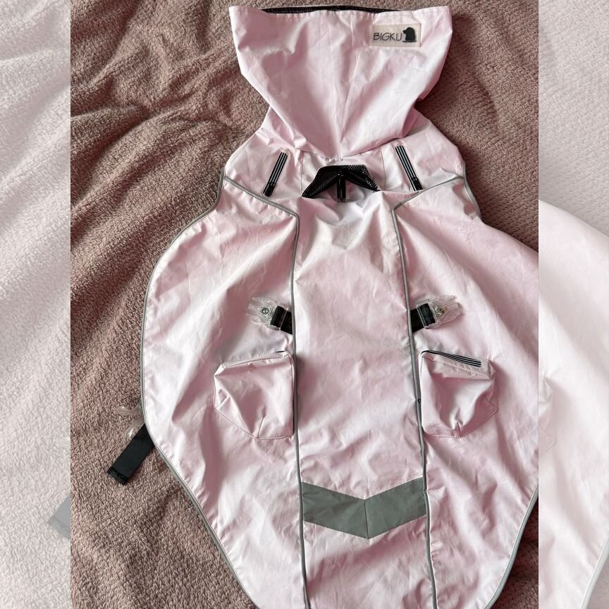 Жилетка дождевик для собак