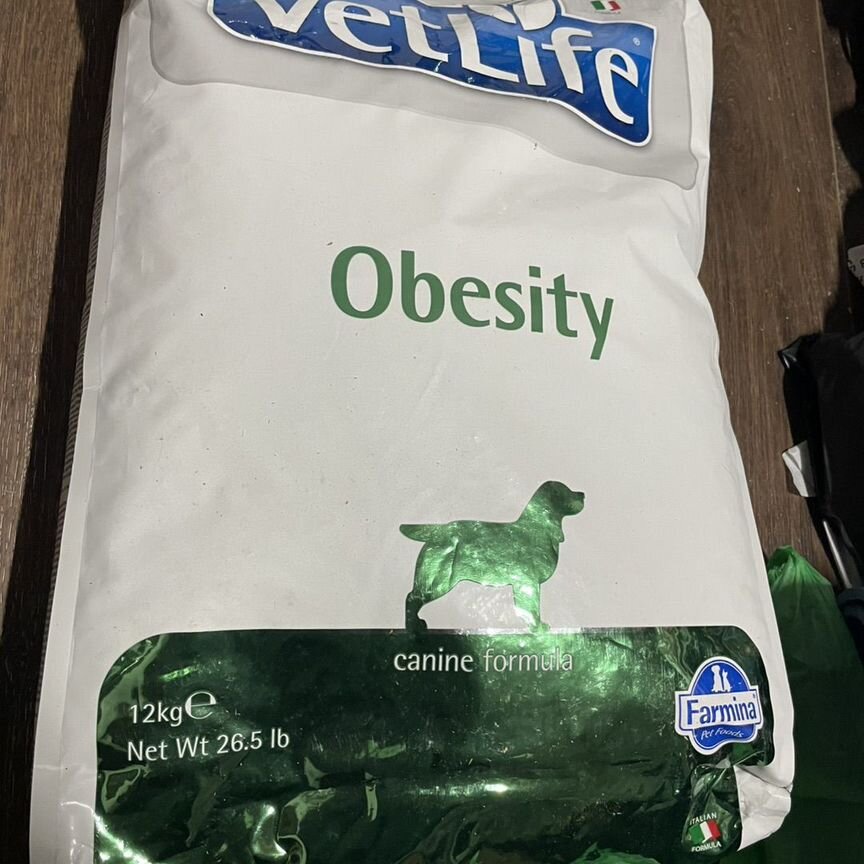 Корм для собак farmina obesity 12 кг