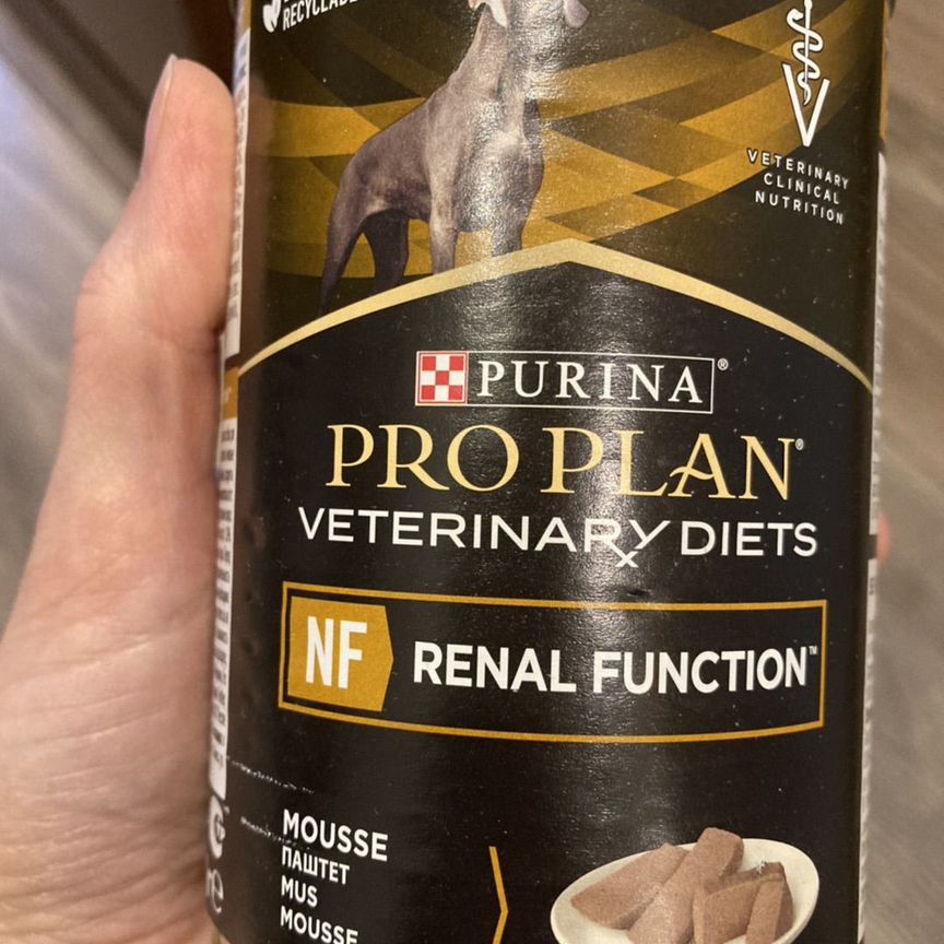Влажный корм для собак pro plan renal паштет