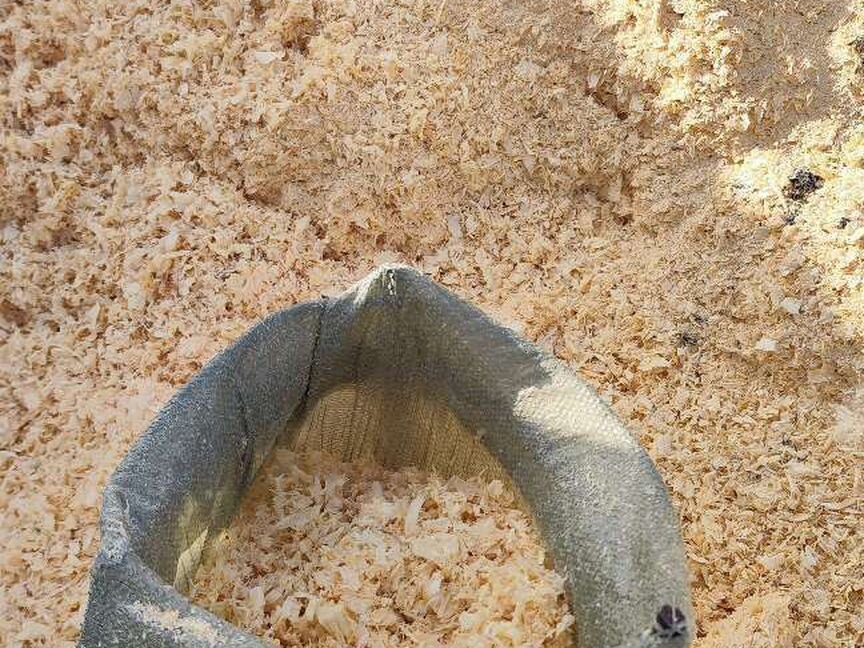 Древесная стружка в мешках