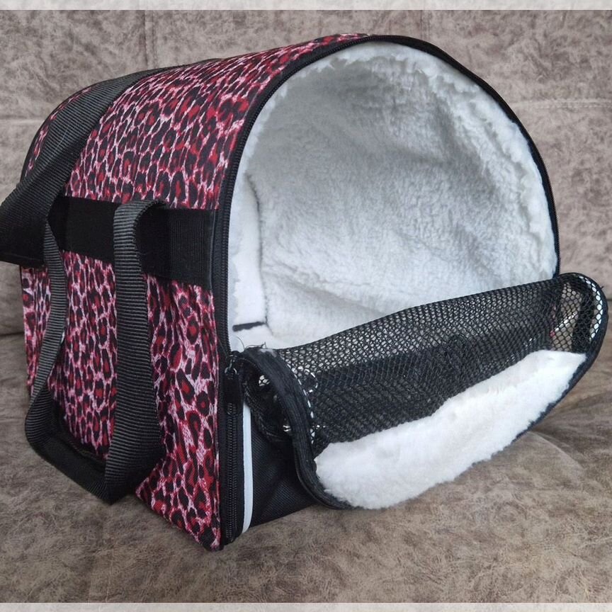 Утепленная переноска для кошек и собачек
