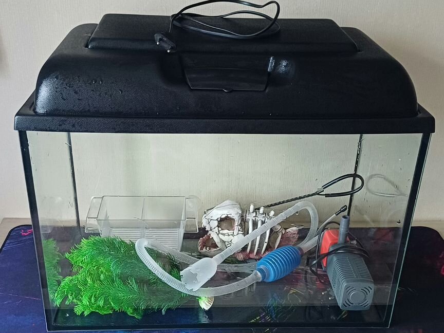 Аквариум 60 литров + комплектующие