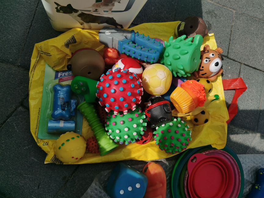 Игрушки для собак. Б у и новые