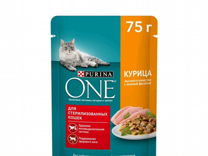 Влажный корм Purina с курицей для стерилизованных