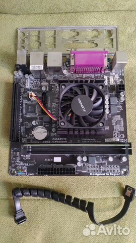 Материнская плата Gigabyte GA-E3800N купить в Самаре | Электроника | Авито