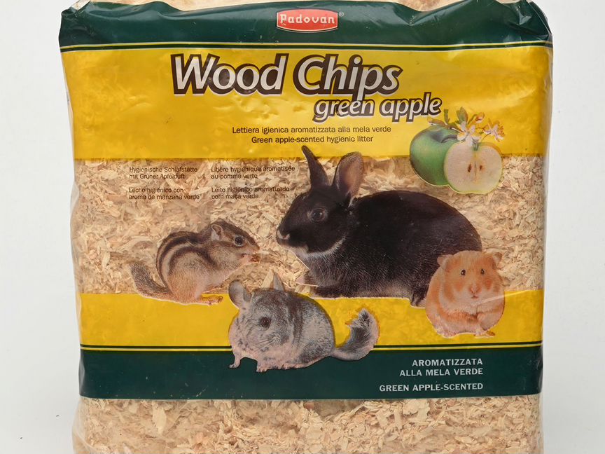 Padovan Wood Chips Green Apple