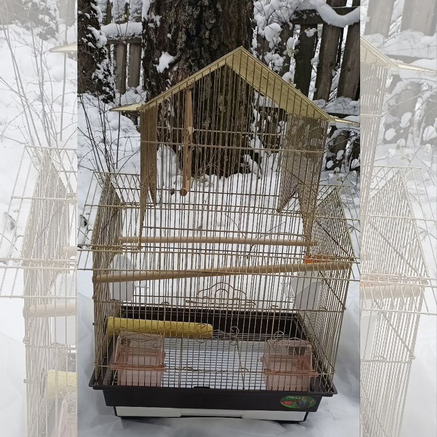 Клетка для волнистого попугая