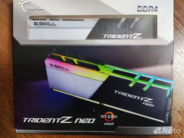 Оперативная память G Skill Trident Zneo Ddr4 32gb купить в Москве Электроника Авито