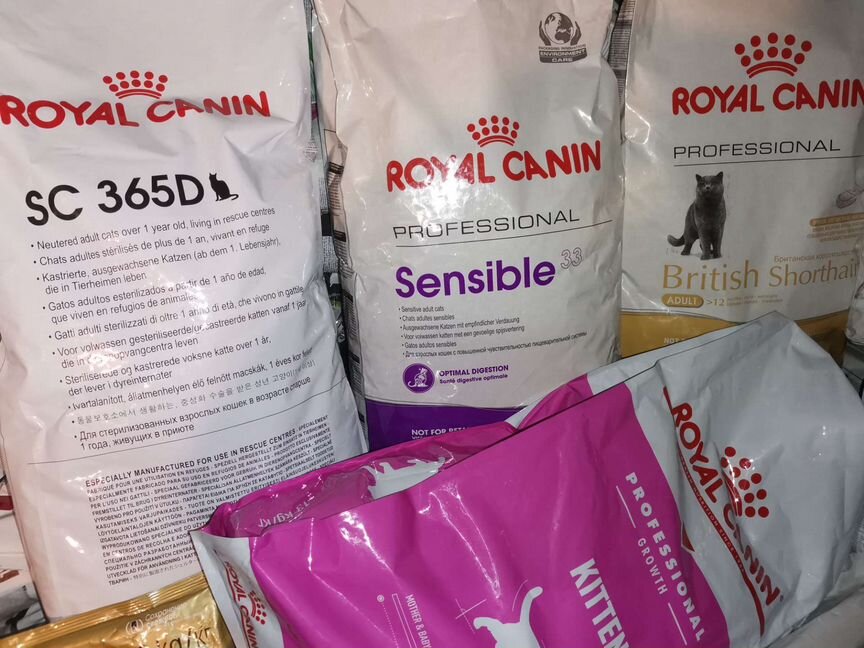Ассортимен для кошек Royal Canin British,MaineCoon