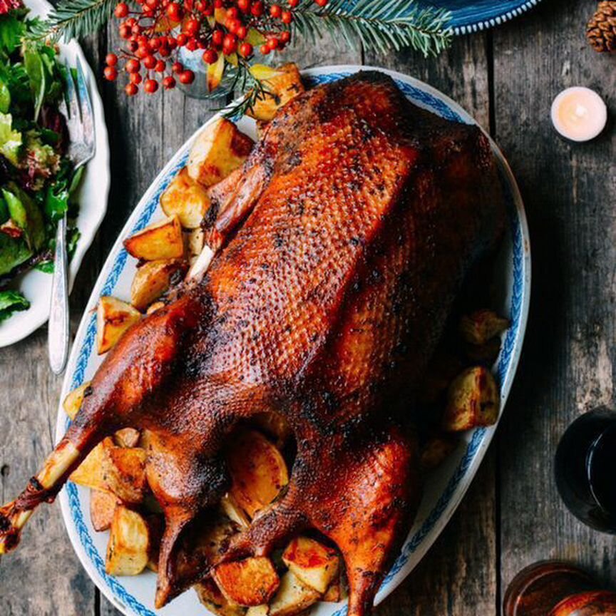 Гусиное мясо