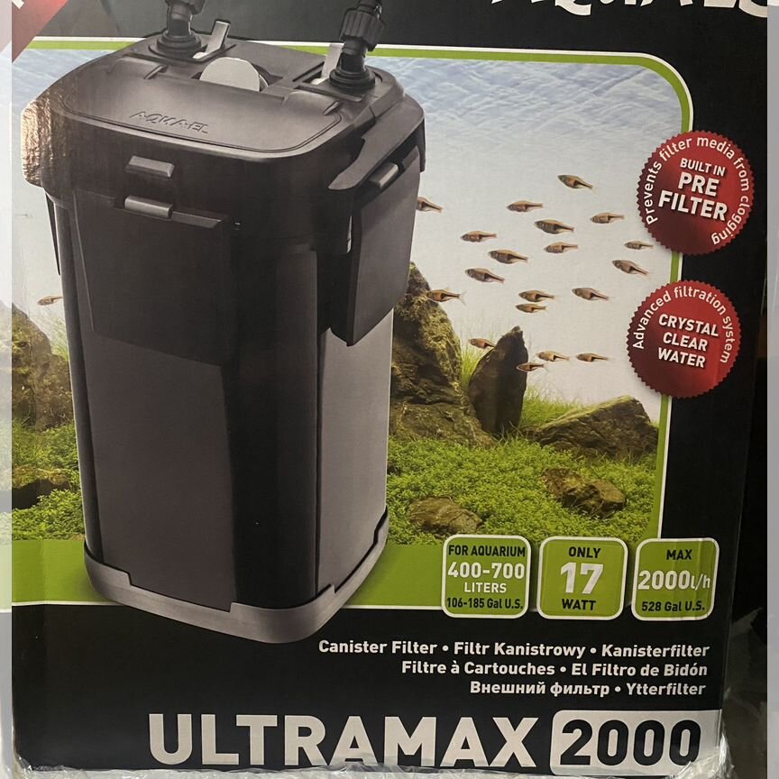 Внешний фильтр Aquael Ultramax 2000
