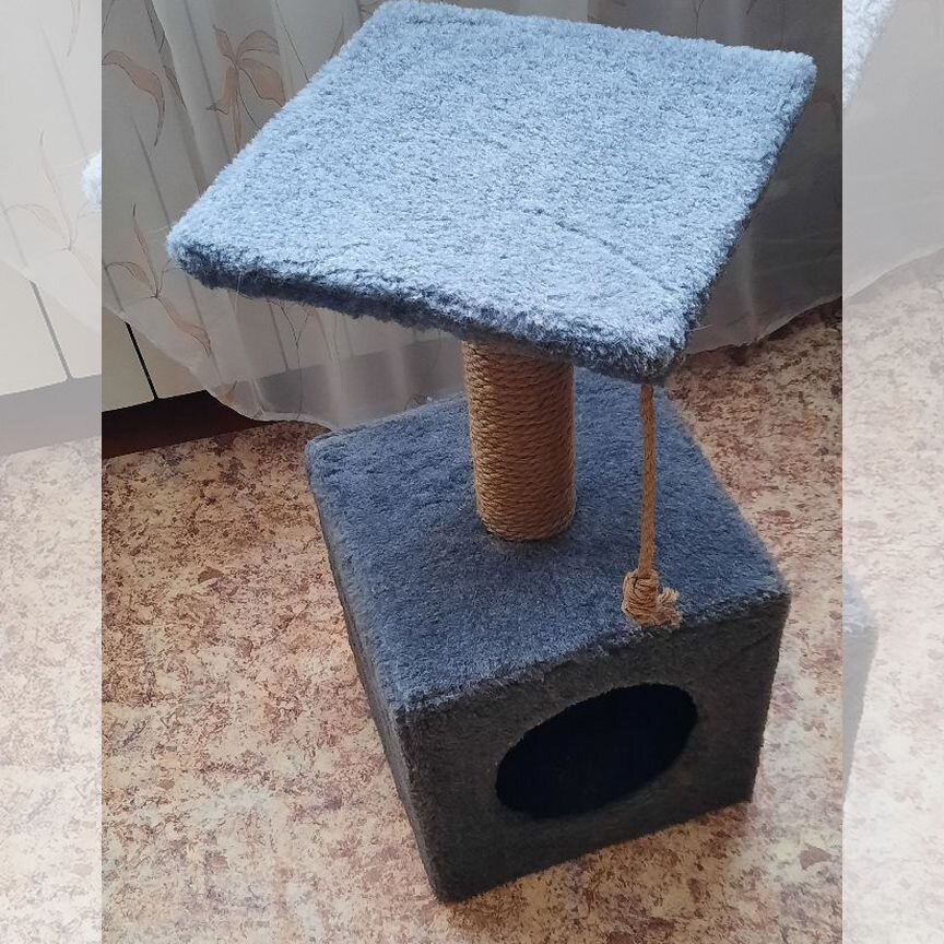 Домик для кошки с когтеточкой бу