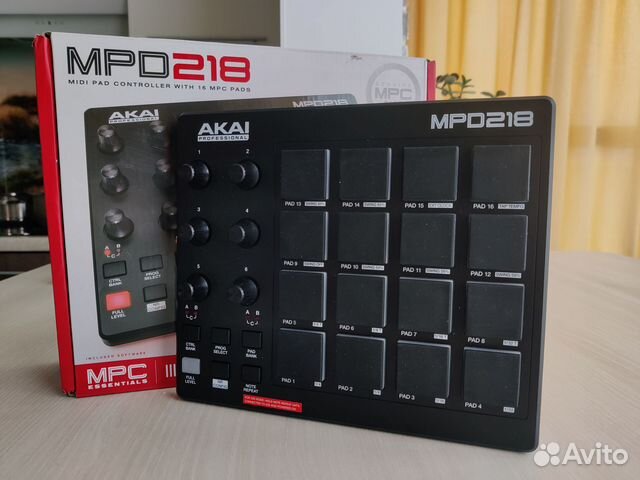 Дрампад Akai MPD218 купить в Москве | Хобби и отдых | Авито