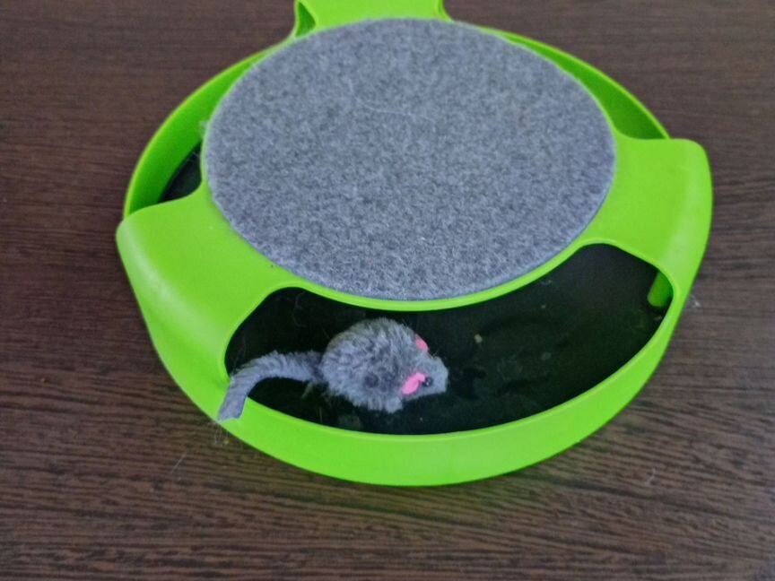 Игрушка для кошки с мышкой